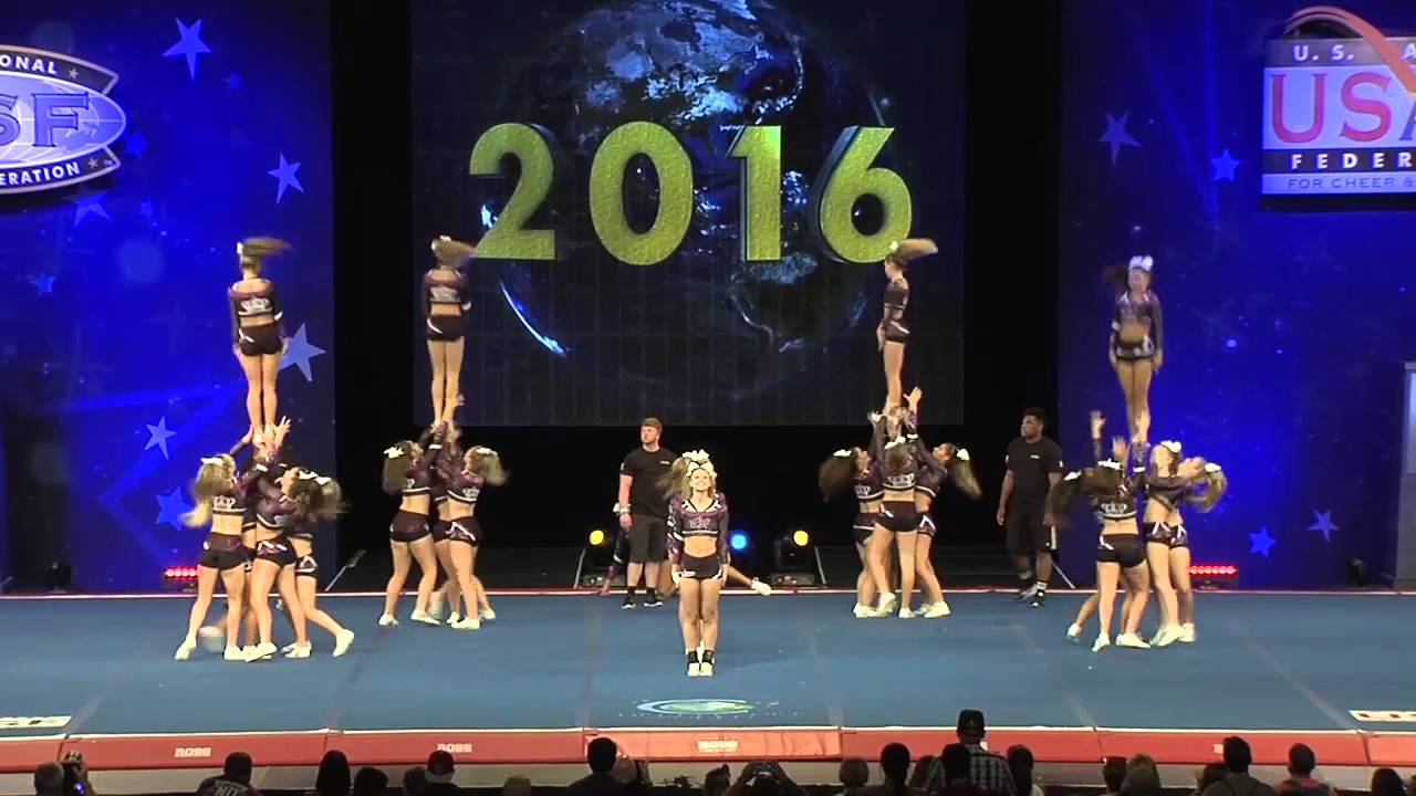 Cheer Dynamix (New Zealand) - Black Queens [2016 International Open All ...