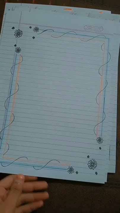 simple design for project file page.... - YouTube