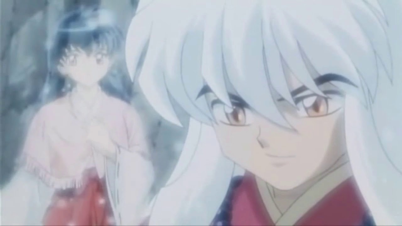 Inuyasha y Kagome Hablan a través del tiempo Escena Romántica - YouTube