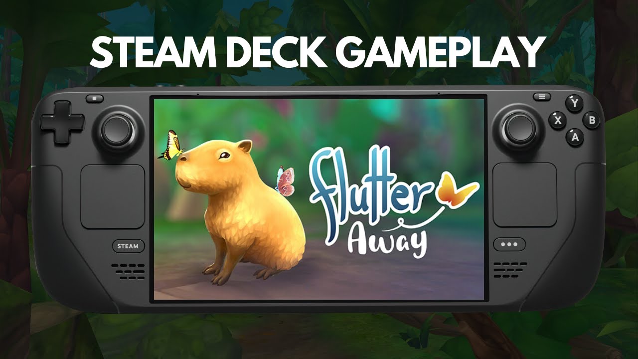 Flutter Away | Take Photos of Capybaras! | Steam Deck Gameplay - YouTube