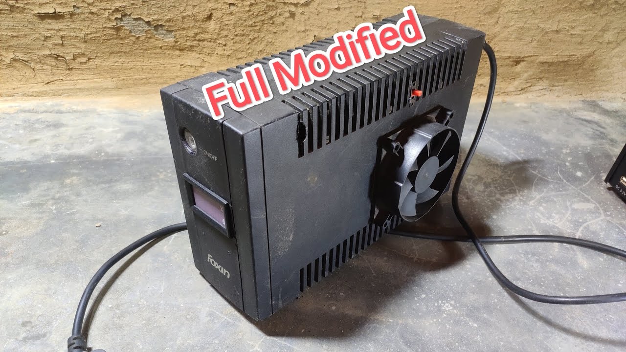 how to use UPS For Long run . how to use UPS as a inverter - YouTube