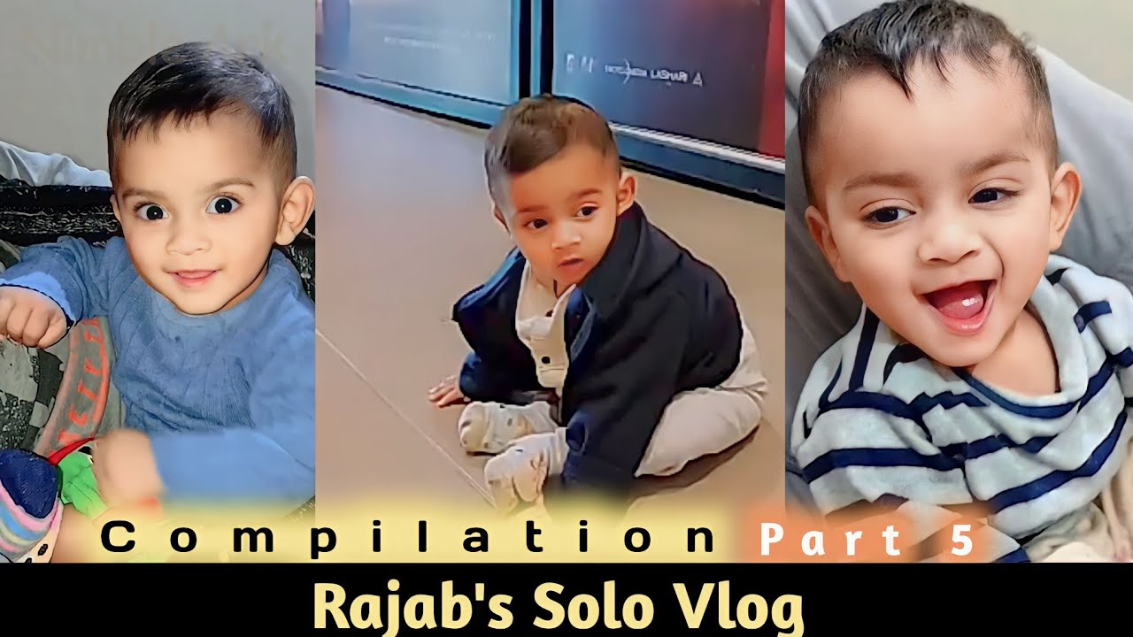 Rajab,s solo vlog 05 compilation @Rajabsplaytime | kids shorts ...