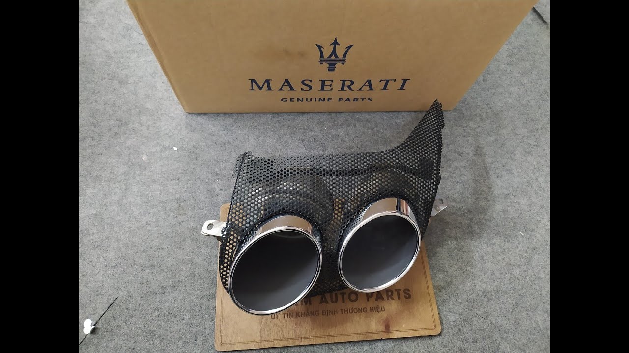 Phụ tùng Maserati chính hãng Mã 670181233 Ốp ống xả Maserati Levante ...
