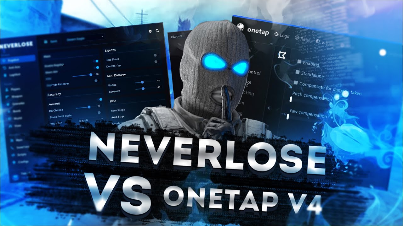 NEVERLOSE VS ONETAP V4 l НЕВЕРЛУЗ ПРОТИВ ВАНТАПА В4 l CFG FOR NEVERLOSE ...