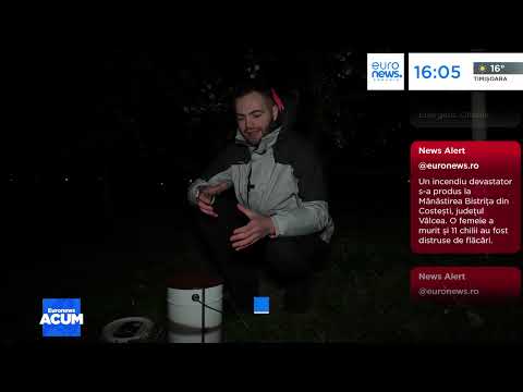 Zeci de mii de euro investiți în lumânări antiîngheț, pentru a proteja cireșii înfloriți de ger