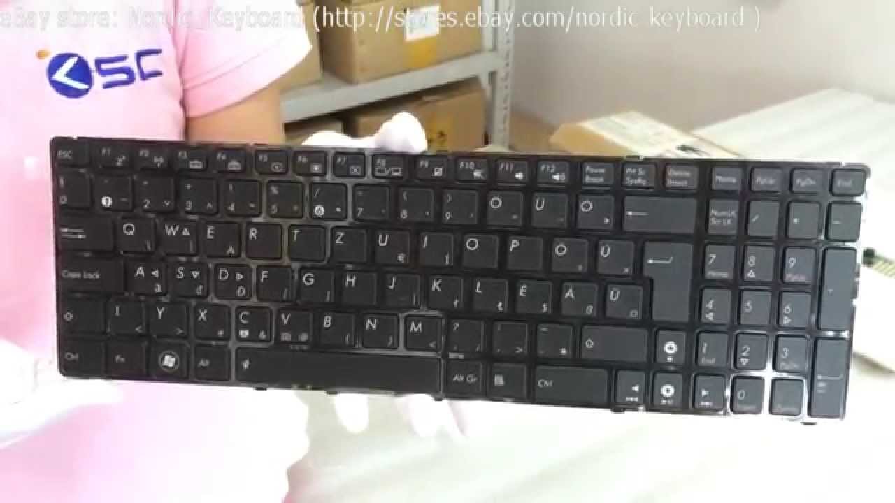 9J.N2J82.M0Q Hungarian Backlit Keyboard for Asus G53 G60 G73 G51 G72 ...