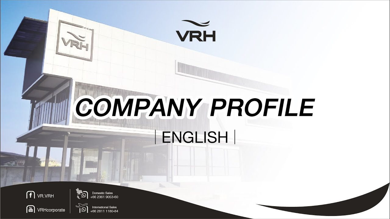 VRH Company Profile (English) - YouTube
