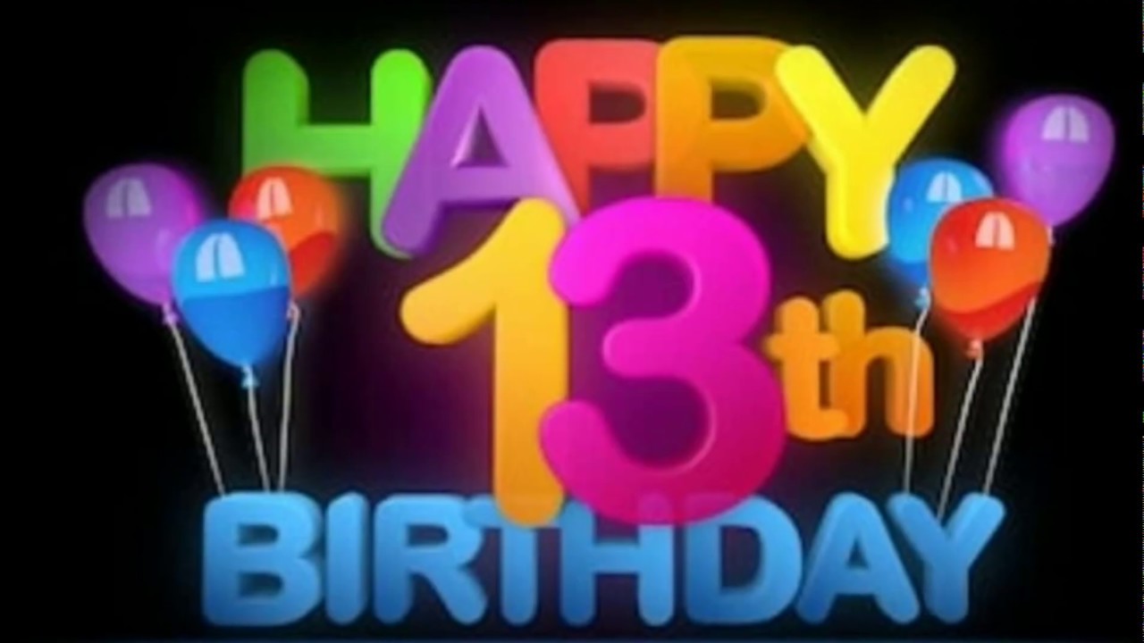 Happy 13th Birthday Son YouTube happy-13th-birthday-son-youtube