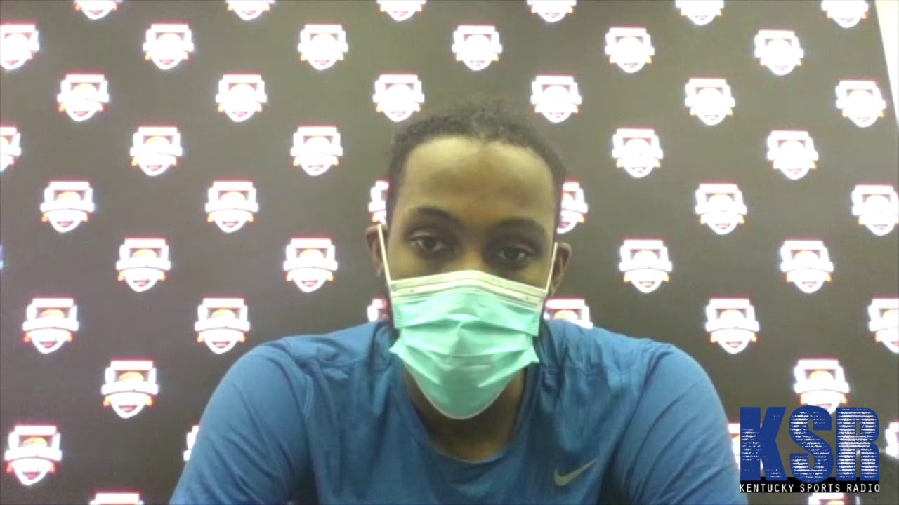 Isaiah Jackson after Kentucky's loss to Kansas - YouTube