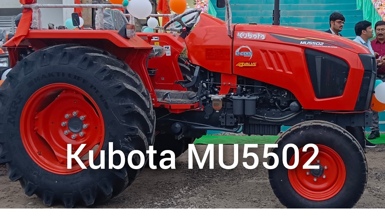 Kubota MU5502 Tractor Video (8145649974) - YouTube
