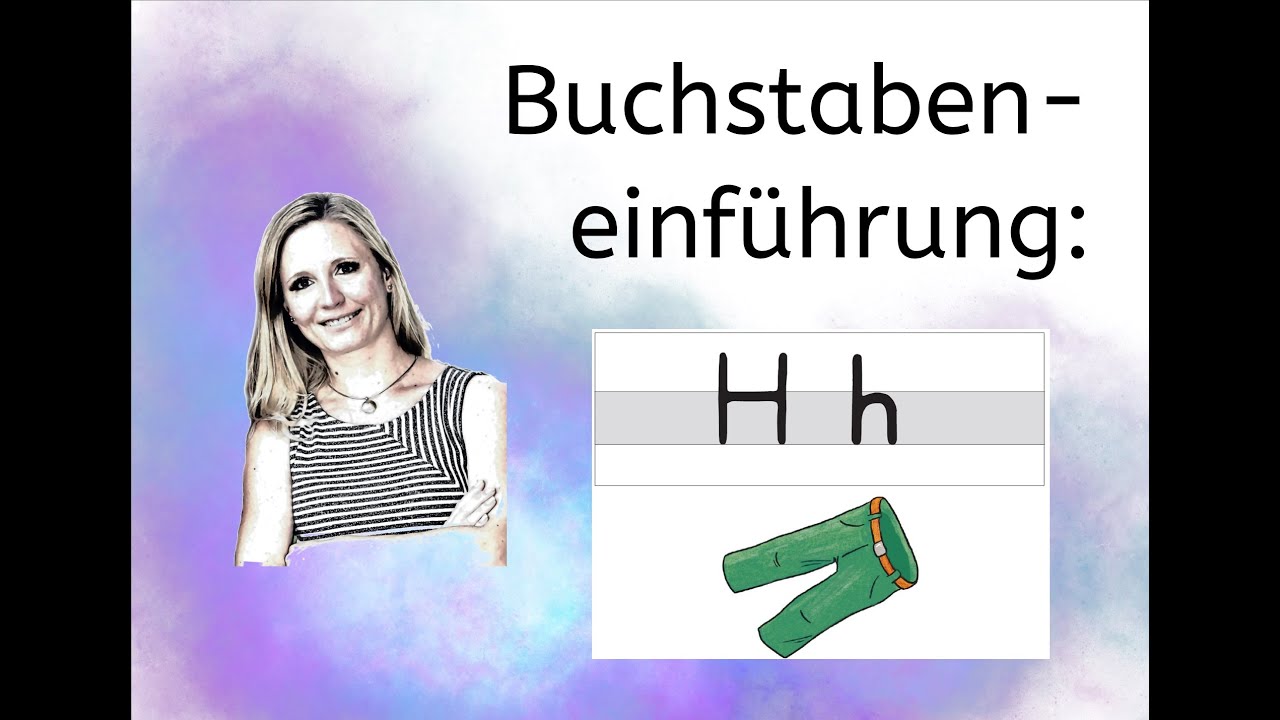 Buchstabeneinführung H, h - YouTube