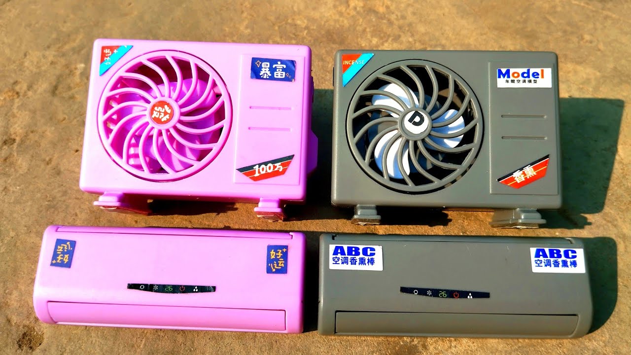 Top 2 Miniature Air conditioner unboxing & Test Video।। Best gadgets ...