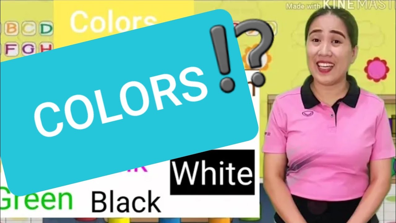 Colors Vocabulary for Kids - YouTube