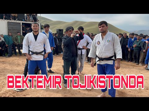Uzbekiston Polvonlari Tojikiston Kurashida Bektemir Yashnar