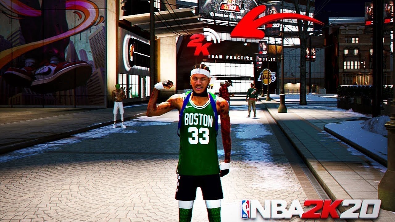 BEST POST SCORER DROPS OFF 2K LOGO (2K20) - YouTube