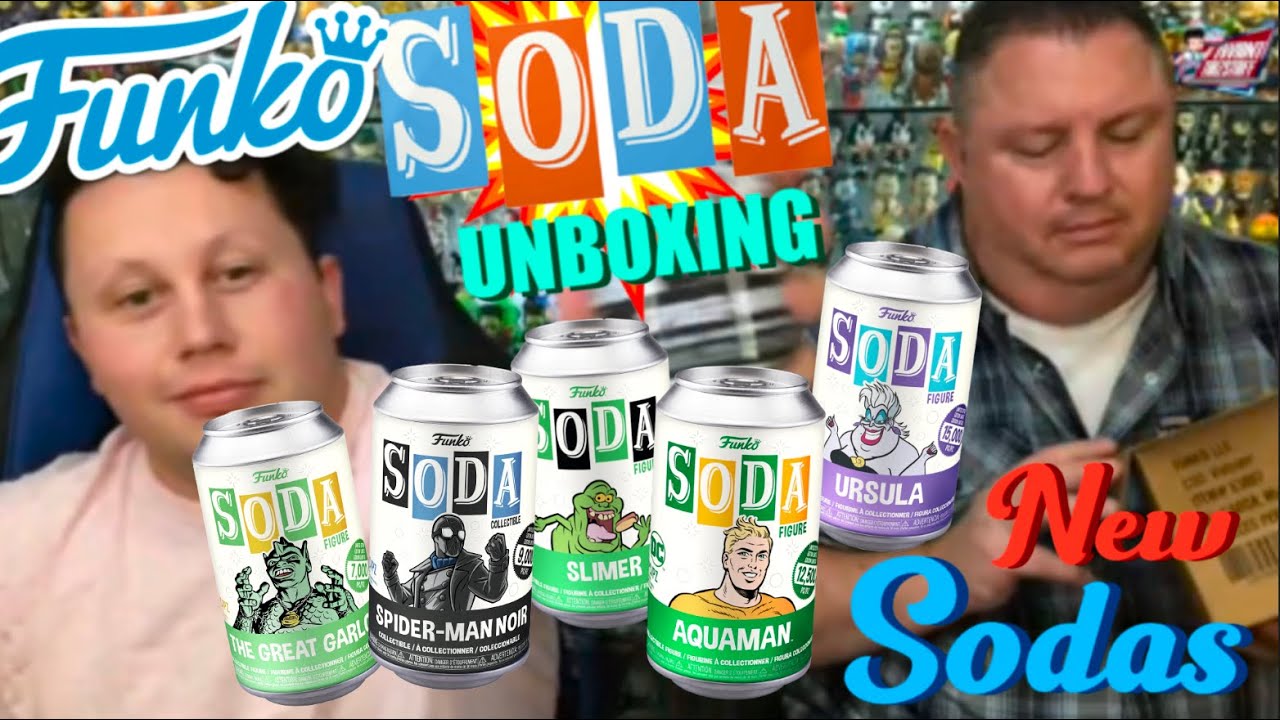 Funko Soda Unboxing! Slimer, Ursula, Great Garloo, Aquaman & Spider-Man ...