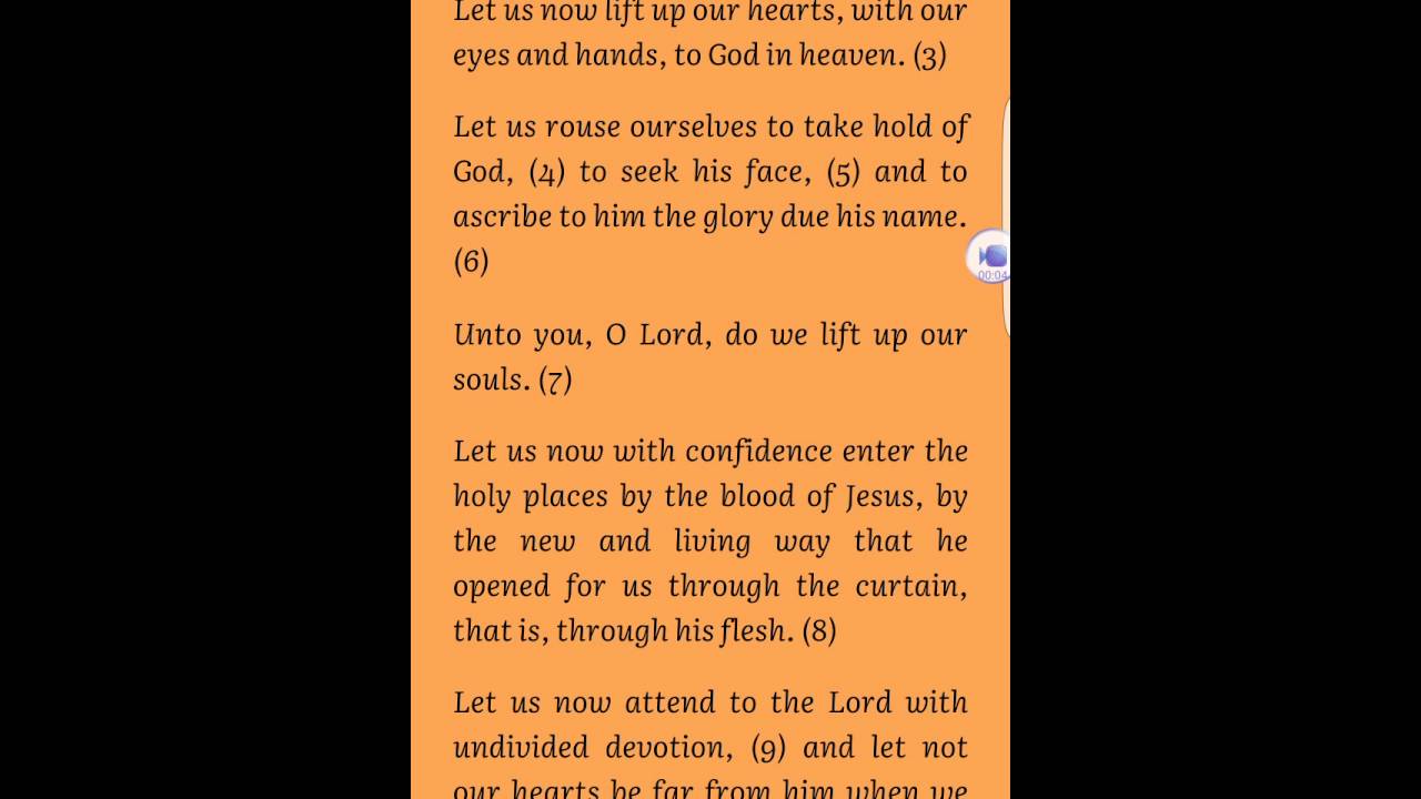 Praying Scriptures Matthew Henry Method of Prayer - YouTube