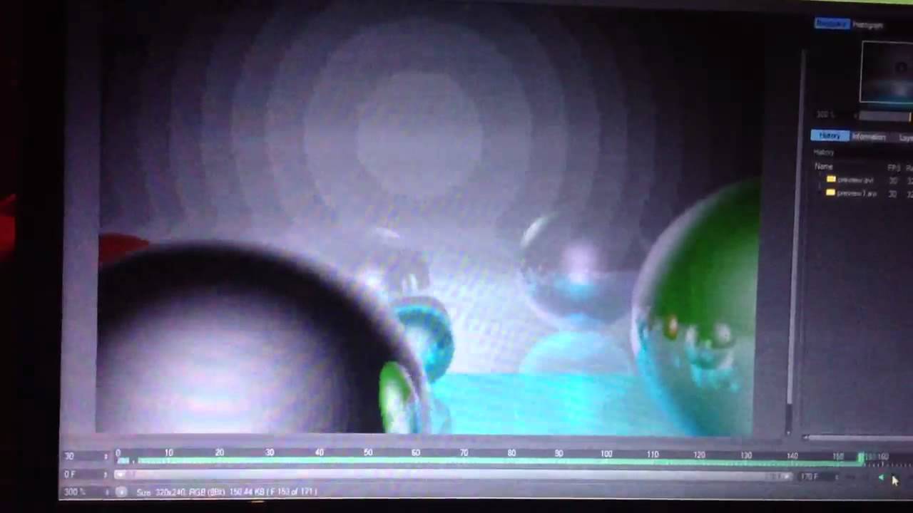 Cinema 4D bouncing balls - YouTube