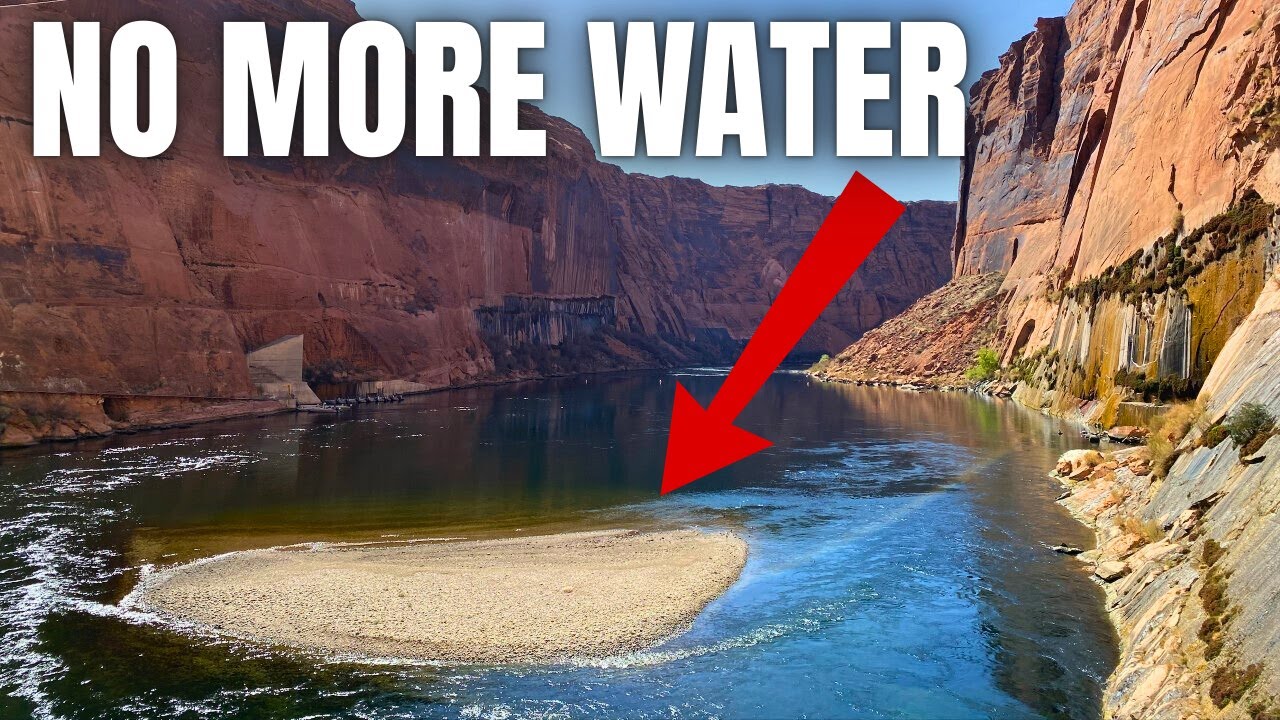 Lake Powell Water Level Continues to Drop Towards Dead Pool - 25 August ...