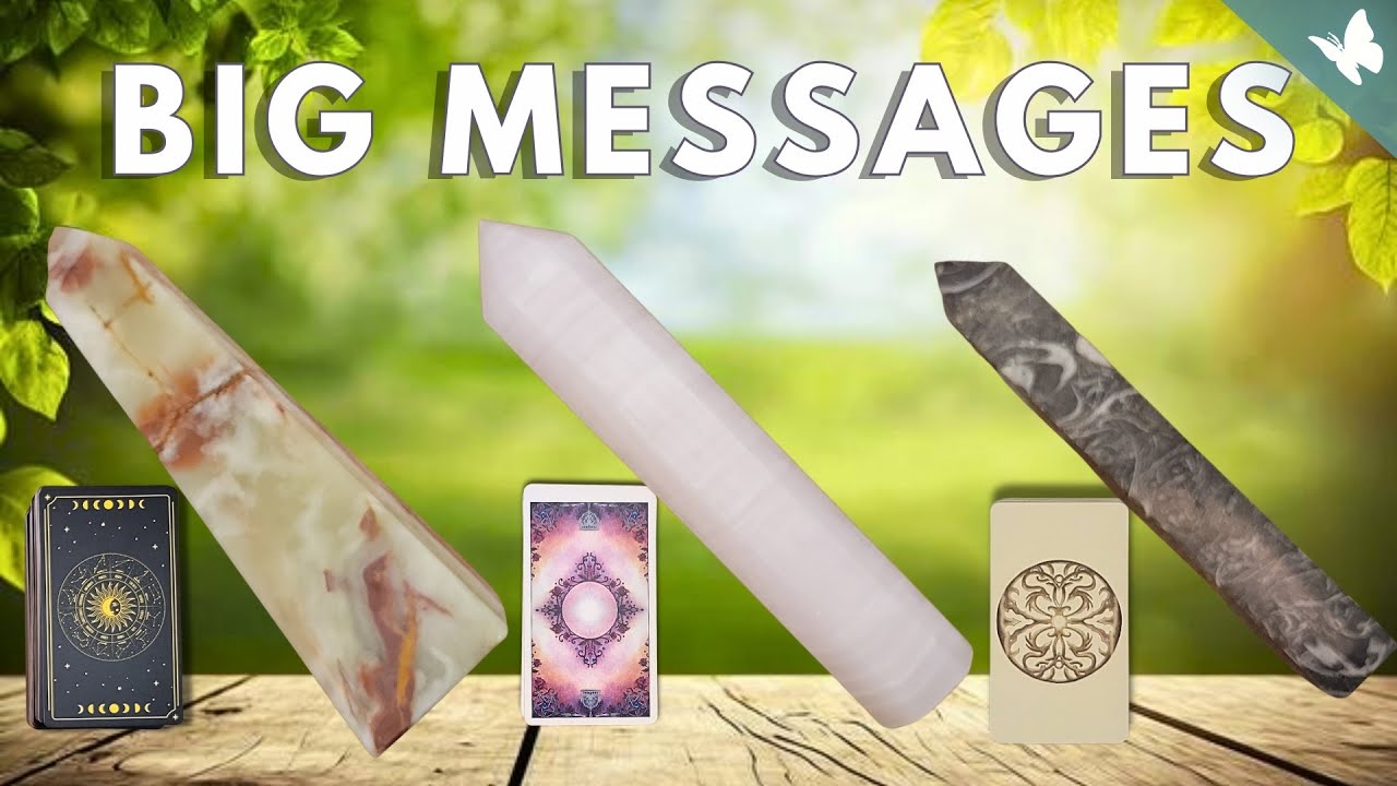 BIG Messages From The Universe! | Pick-a-card Tarot Reading ️ - YouTube