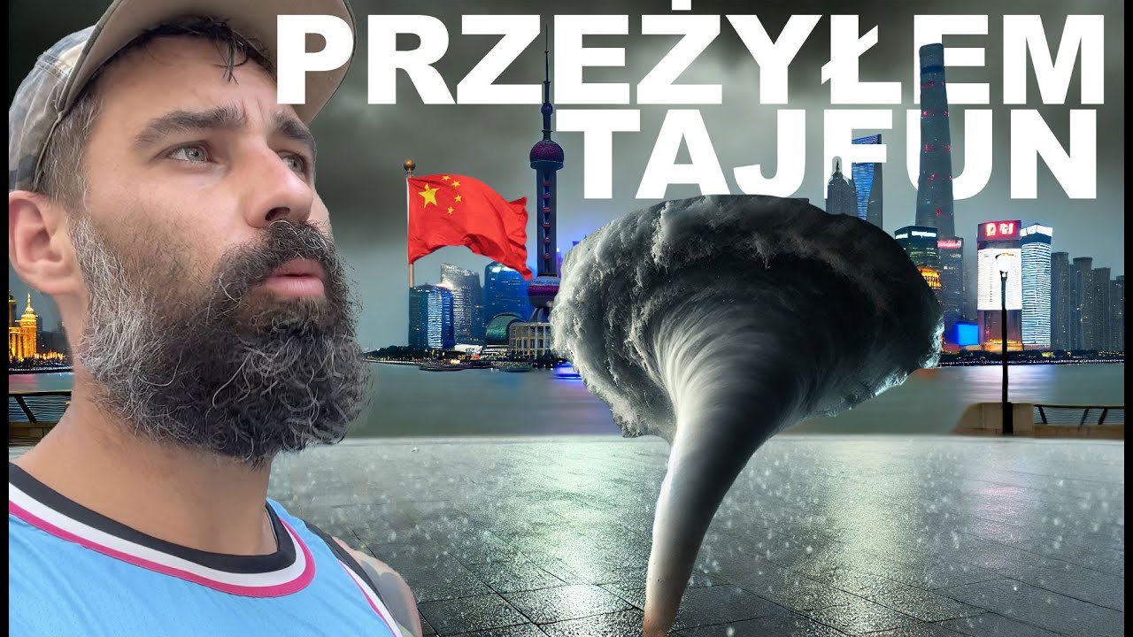 CHINY - NAJMOCNIEJSZY TAJFUN OD PRAWIE 100 LAT! - YouTube