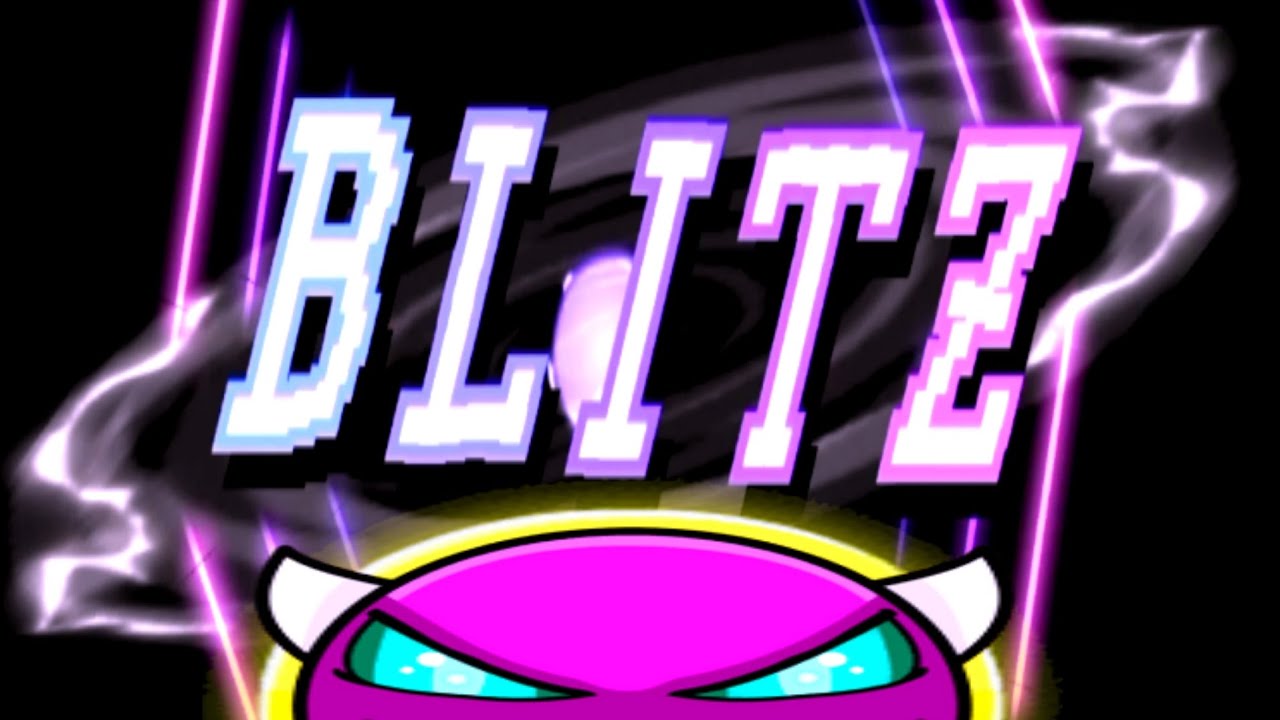 "BLITZ" by RHadium (Medium Demon) - Geometry Dash 😵‍💫 - YouTube
