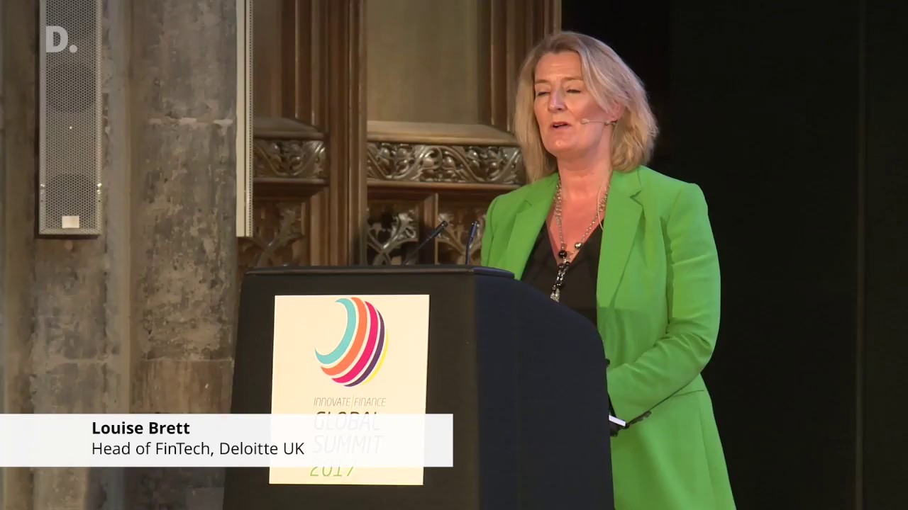 Deloitte UK's Head of FinTech, Louise Brett tells 'A tale of 44 cities ...
