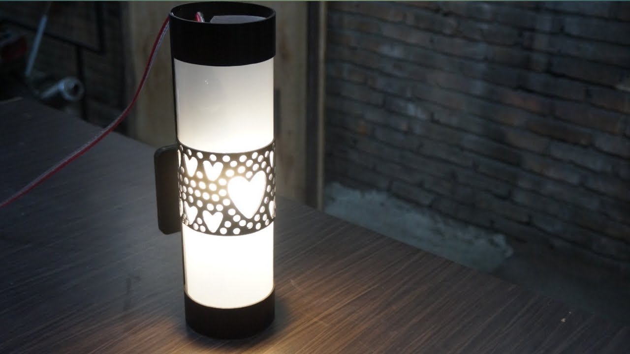 LAMPU HIAS DARI PIPA PVC..MURAH DAN INDAH ( decorative light from PVC ...