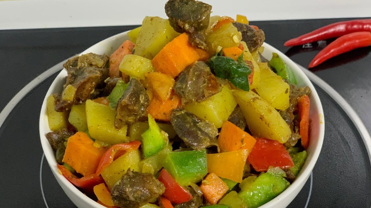 How to make Gizpotato || Gizzard Potato Recipe Easy and Simple - YouTube