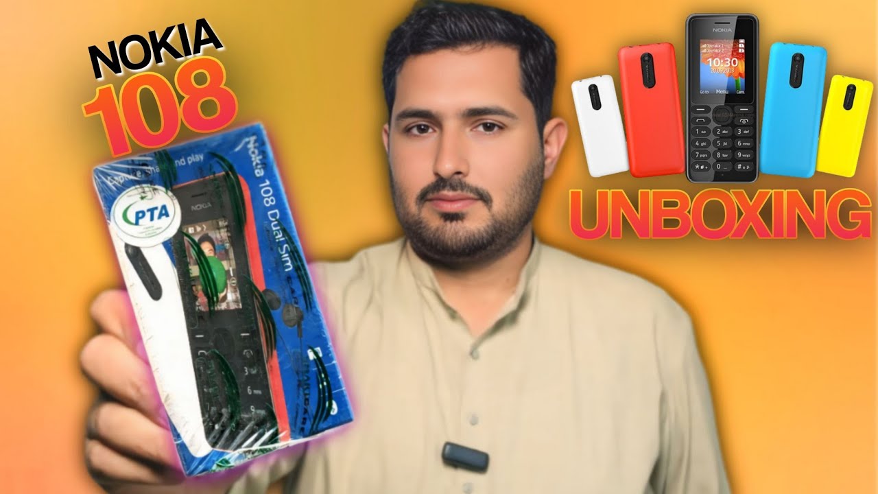 Nokia 108 2014 Unboxing in 2025 | Nokia 108 Old Model Unboxing - YouTube