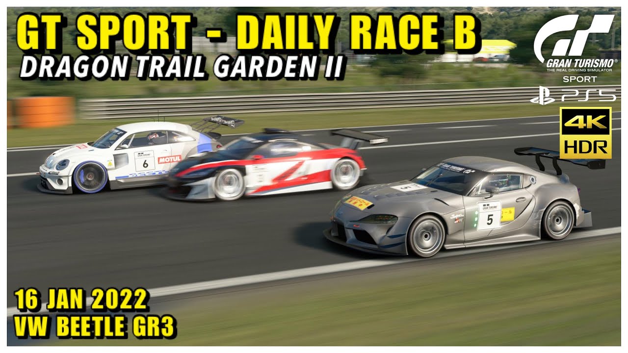 GRAN TURISMO SPORT / DAILY RACE B / PS5 / 16 JAN 2022 - VW BEETLE GR3 ...