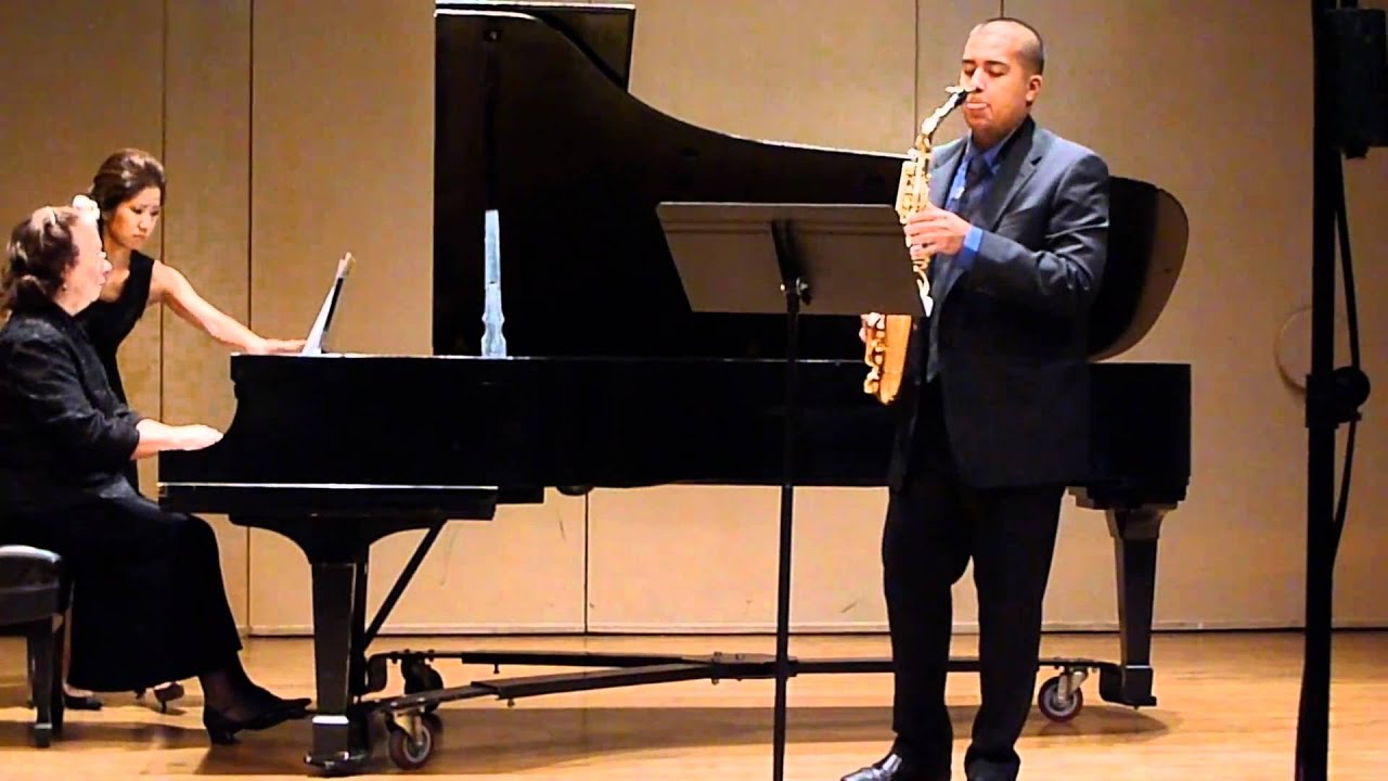 Sonata Op. 29 for Alto Saxophone and Piano (1/2) - Robert Muczynski ...