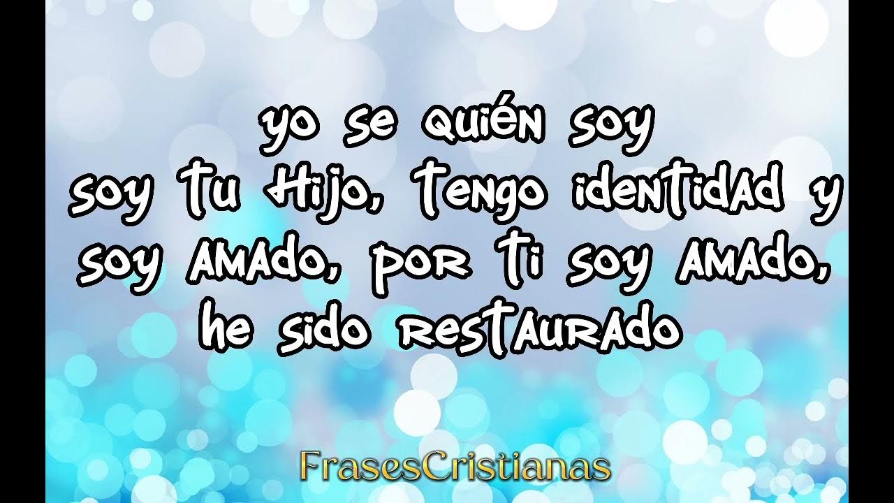 YO SE QUIEN SOY- (Letra) Emir Sensini - YouTube