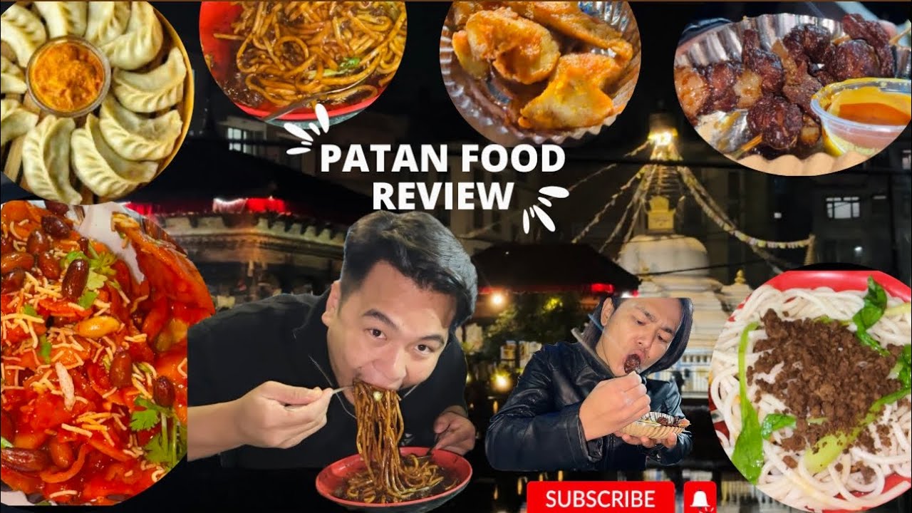 FOOD HUNT IN PATAN LALITPUR SPICY 🥵 KEEMA NOODLES MOMO SHYAPHALEY BUFF ...