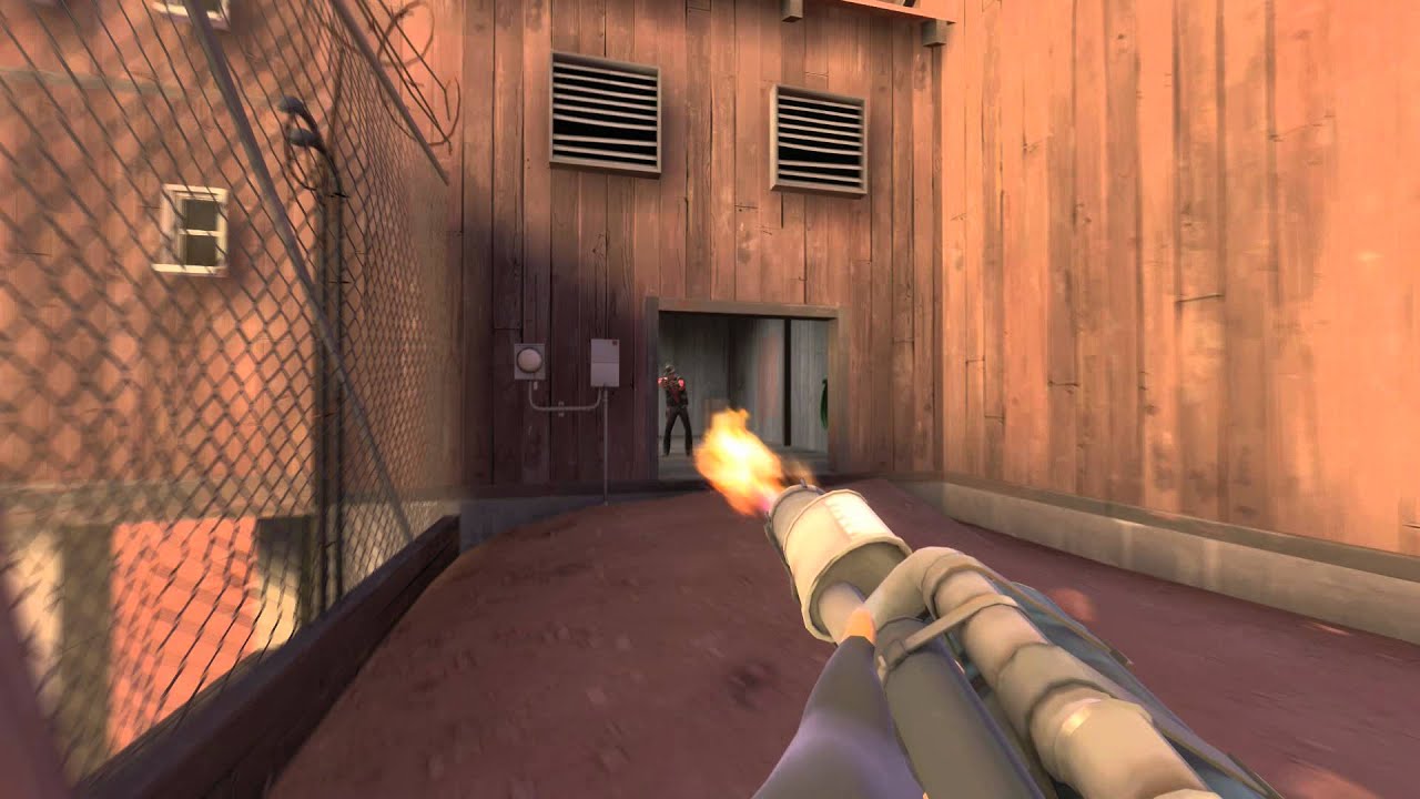 TF2: CQC Huntsman Airblast Headshot (1080p) - YouTube