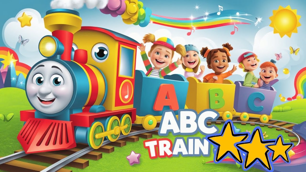 ABC Train Song | Kid songs | ABC Learning | Musical Rhymes For Toddlers ...