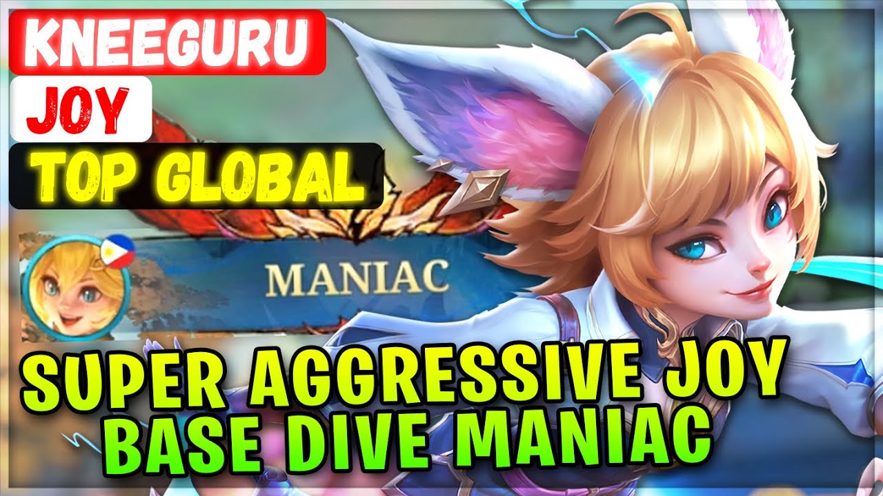 Super Aggressive Joy Base Dive Maniac [ Top 3 Global Joy ] kneeguru ...