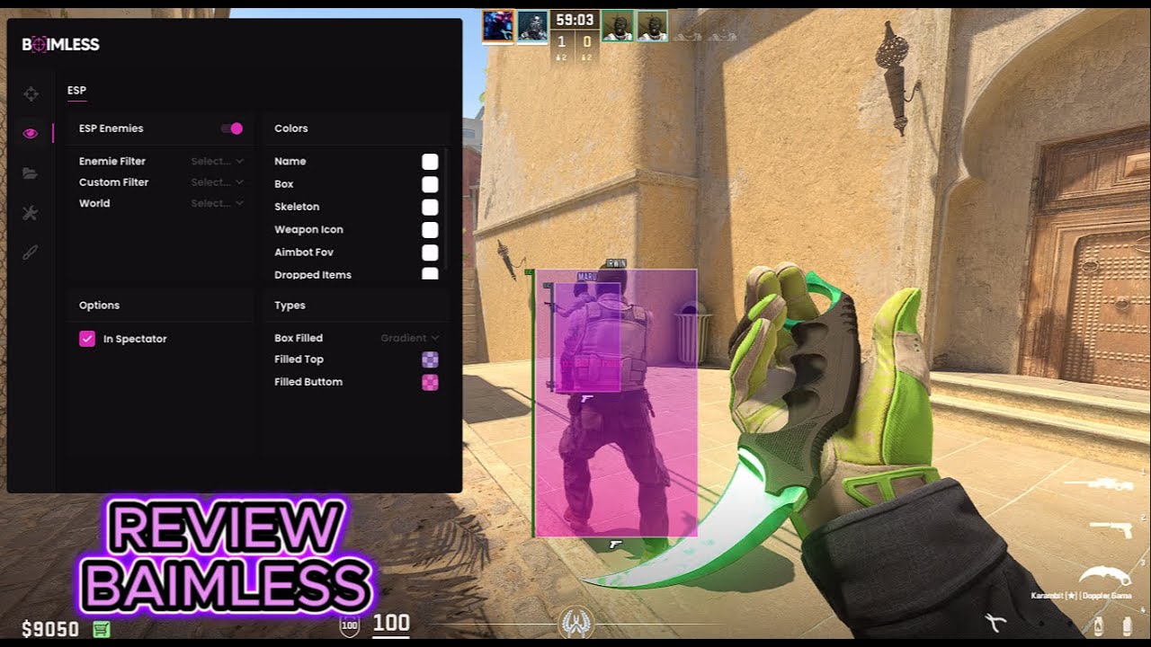 CS2 | BAIMLESS LEGIT CHEAT REVIEW - Aim/Visual/Mics/Changers - YouTube