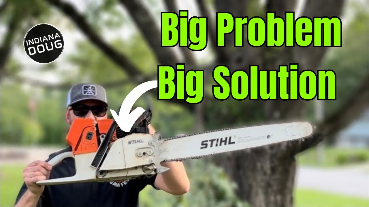 Stihl 064 was needed for a buddy’s huge tree job! - YouTube
