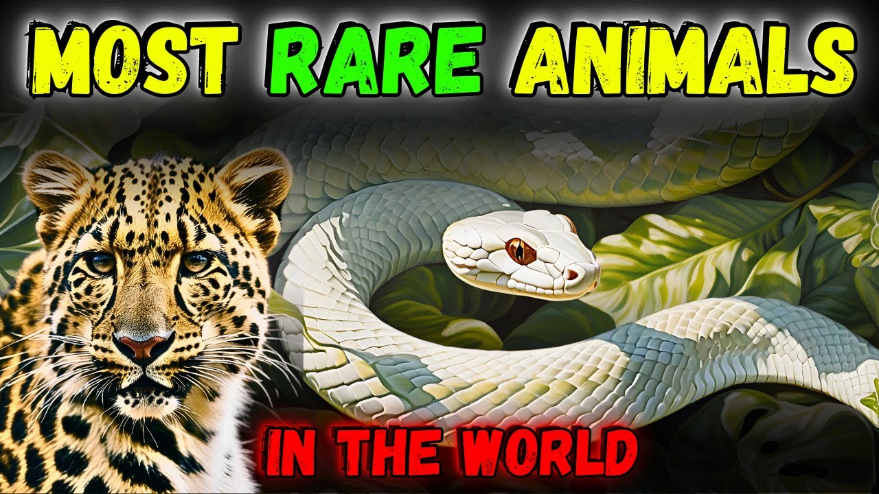 Top 10 Most Rare Animals in The World | Top 5ology - YouTube