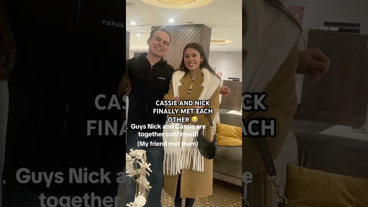 nick and cassie finally met they r so cute!! #fyp #nickwilkins #cassie ...