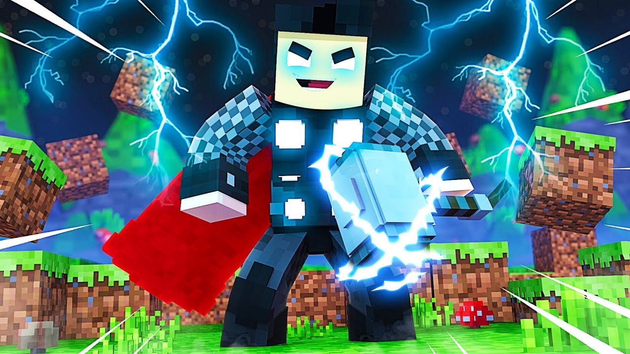 JE DEVIENS THOR DANS MINECRAFT ! (Minecraft Dungeons#5) - YouTube