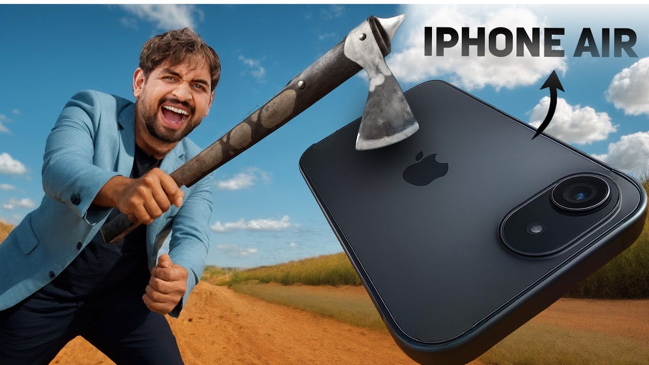 Crazy Experiments With IPHONE 17 AIR! - YouTube