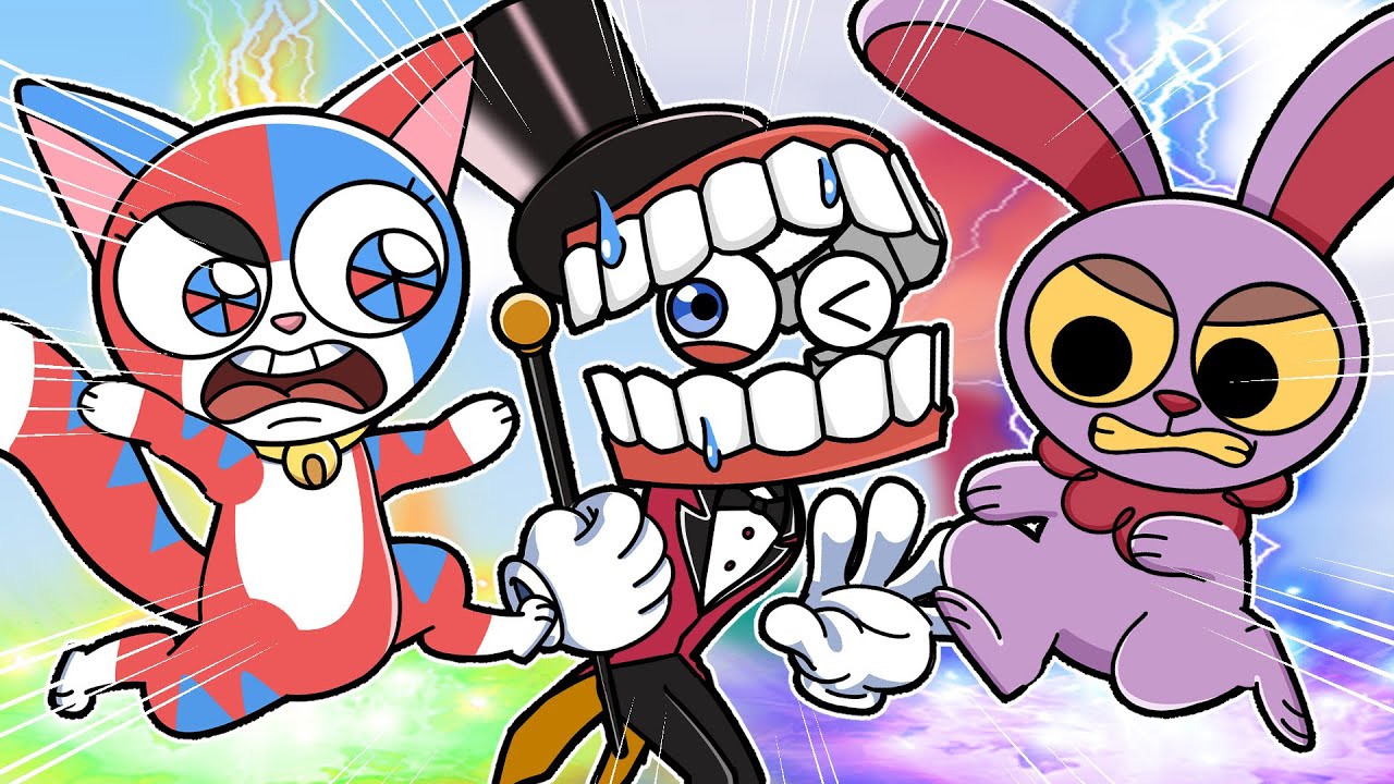 THE AMAZING DIGITAL CIRCUS, but PETS?! - Jax & Pomni😺🐰 | THE AMAZING ...