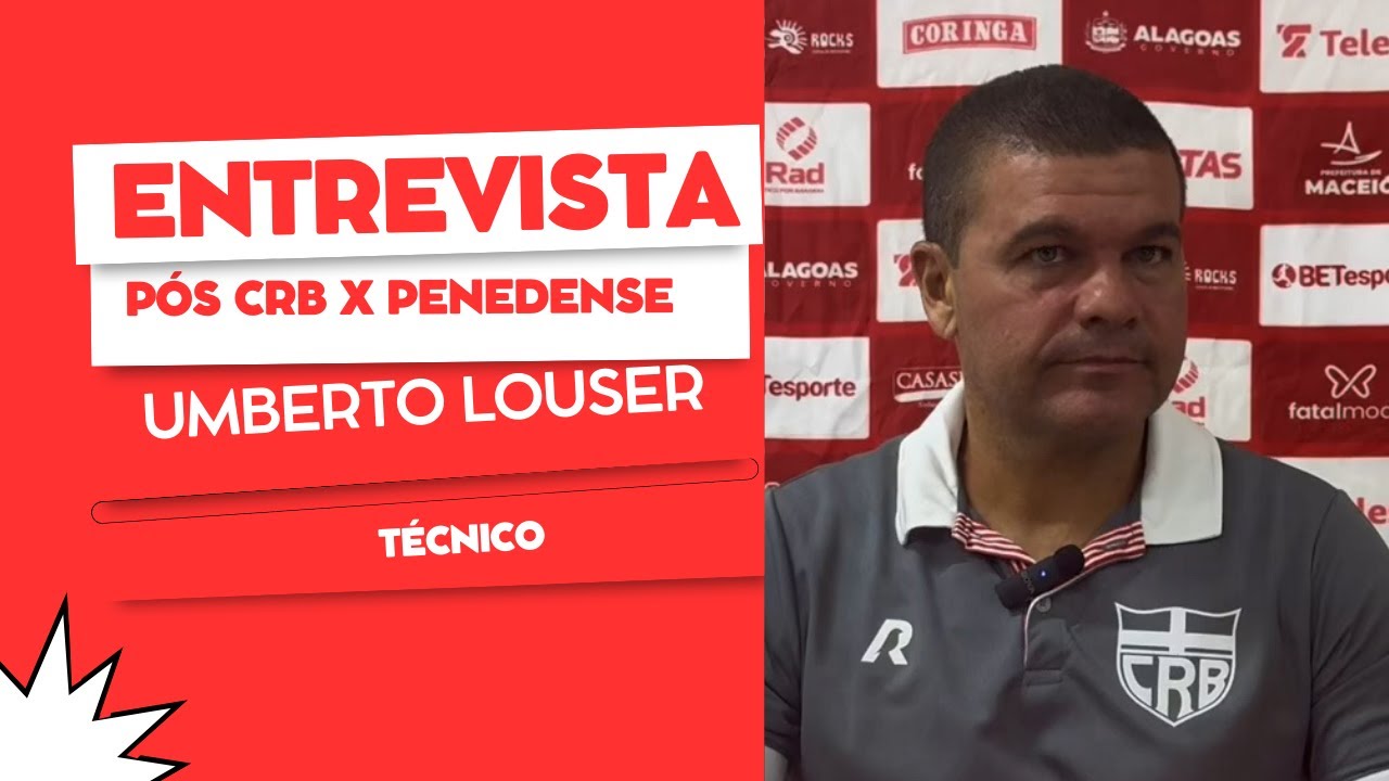 Entrevista Coletiva l Alagoano l Pós CRB x Penedense l Umberto Louser l ...