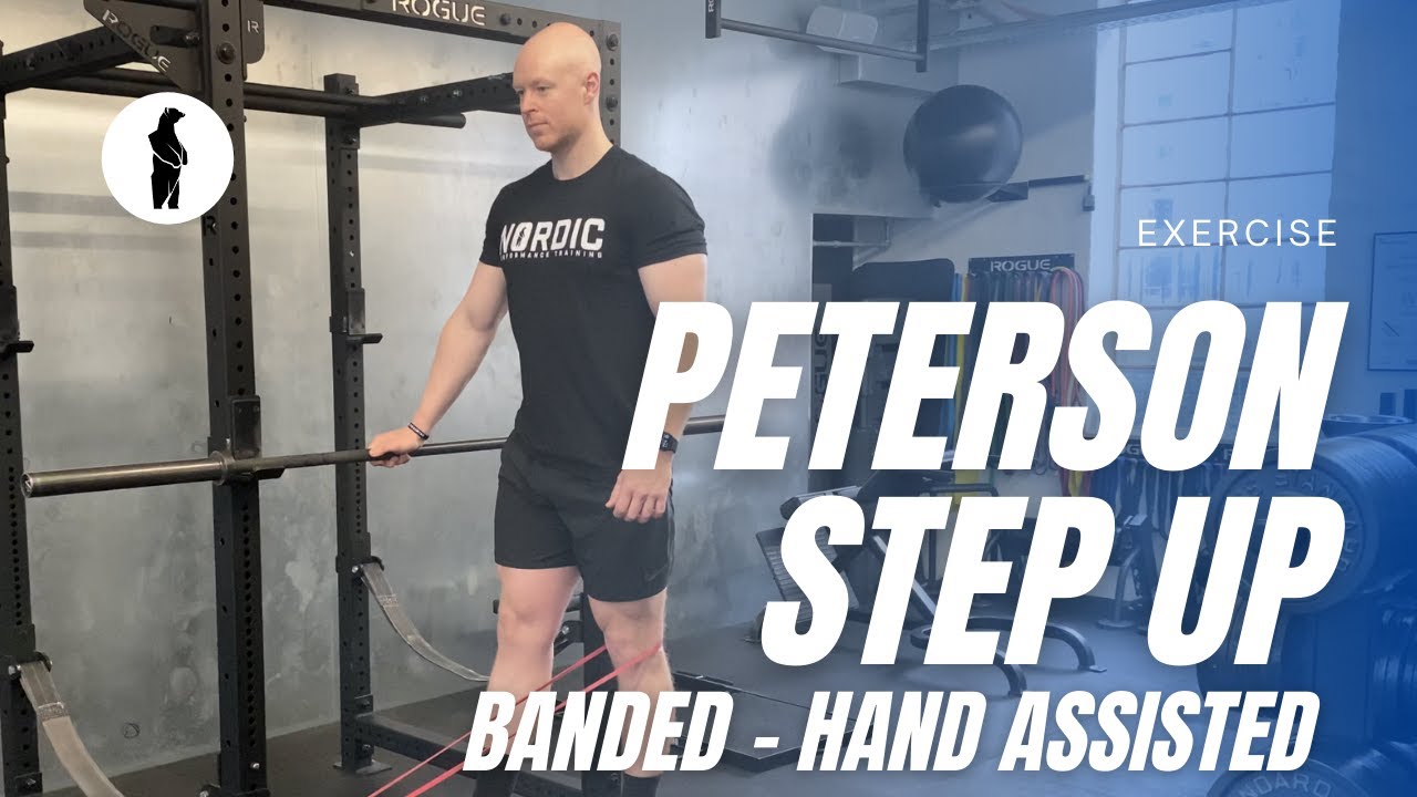 Banded Peterson Step Up (Hand Assisted) - YouTube