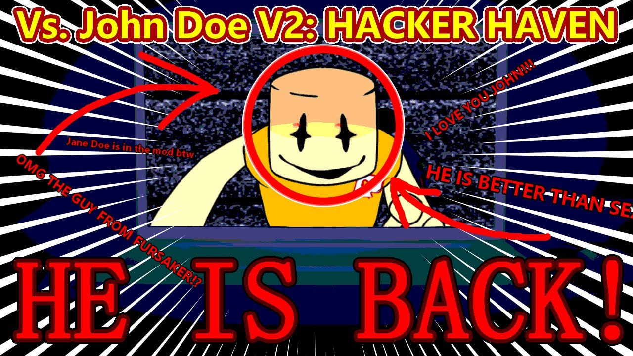 FNF VS. JOHN DOE V2: HACKER HAVEN TEASERS!!! - YouTube