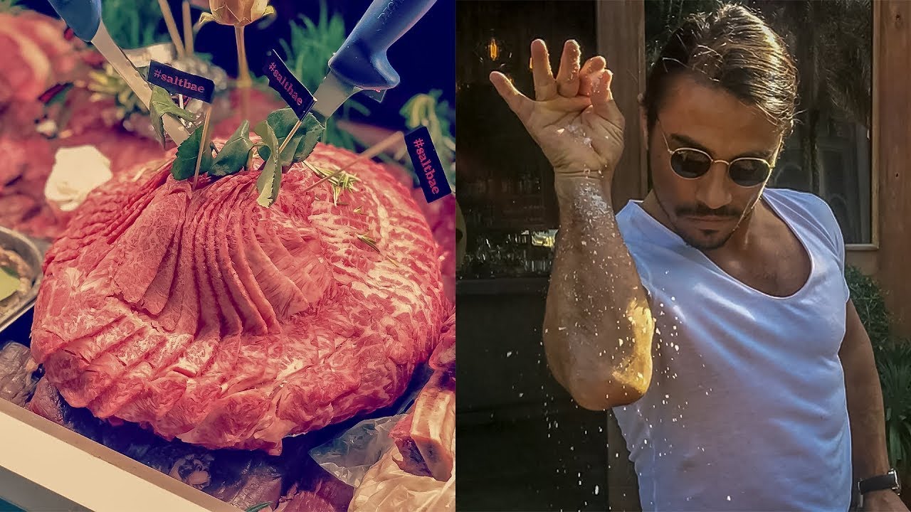 Salt Bae Nusret Cutting The Best Meat in Nusret Steakhouse Dubai ...