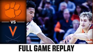 Clemson vs. Virginia Full Game Replay | 2022-23 ACC Men’s Basketball by ...