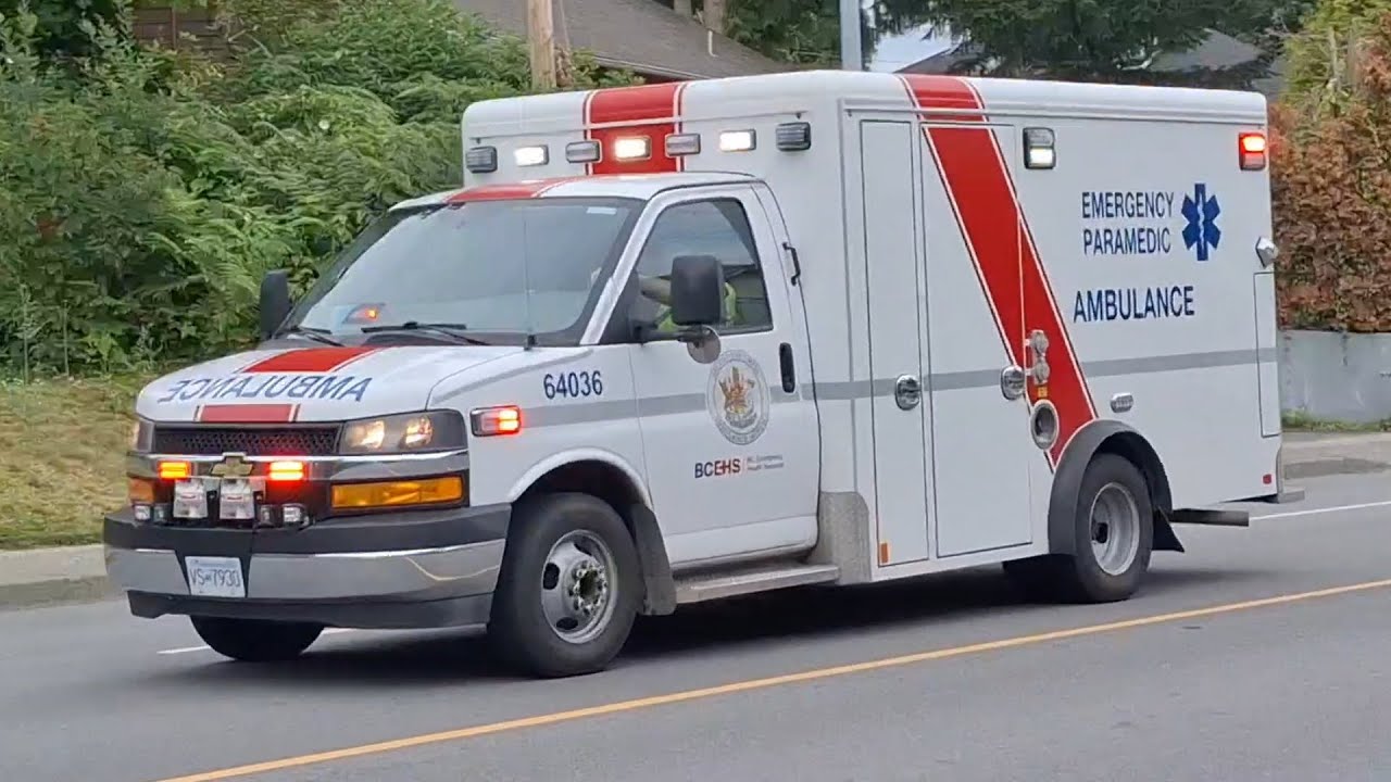 BCAS BLS Units 64036 + 63818 + 63969 Responding - YouTube